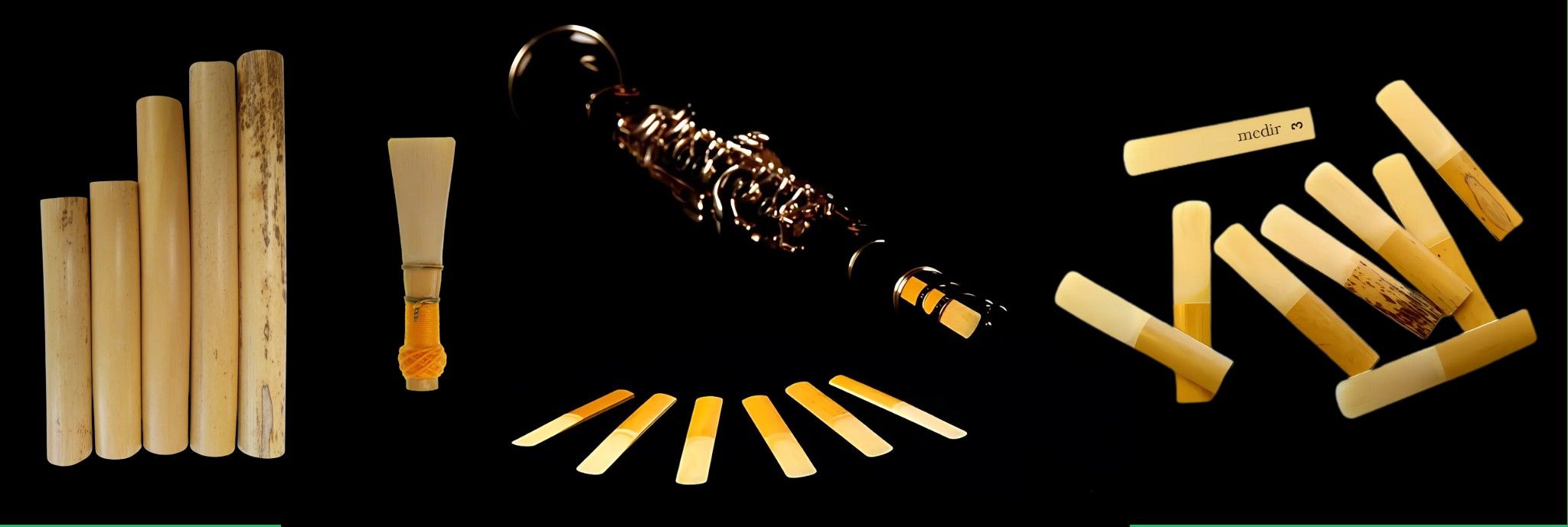 Cane, reeds and accessories for wind instruments | Medir® S.L.